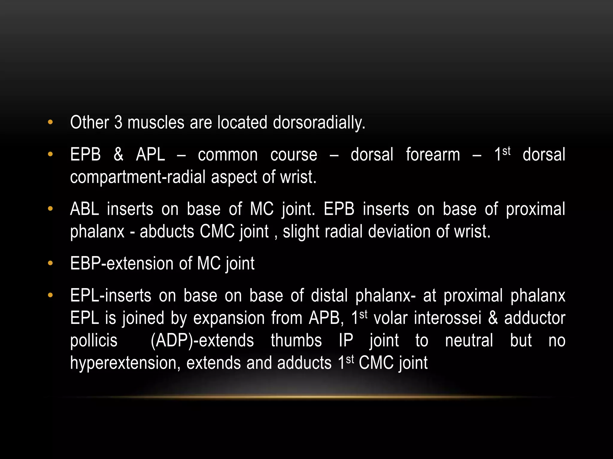 Wrist & hand complex | PPTX