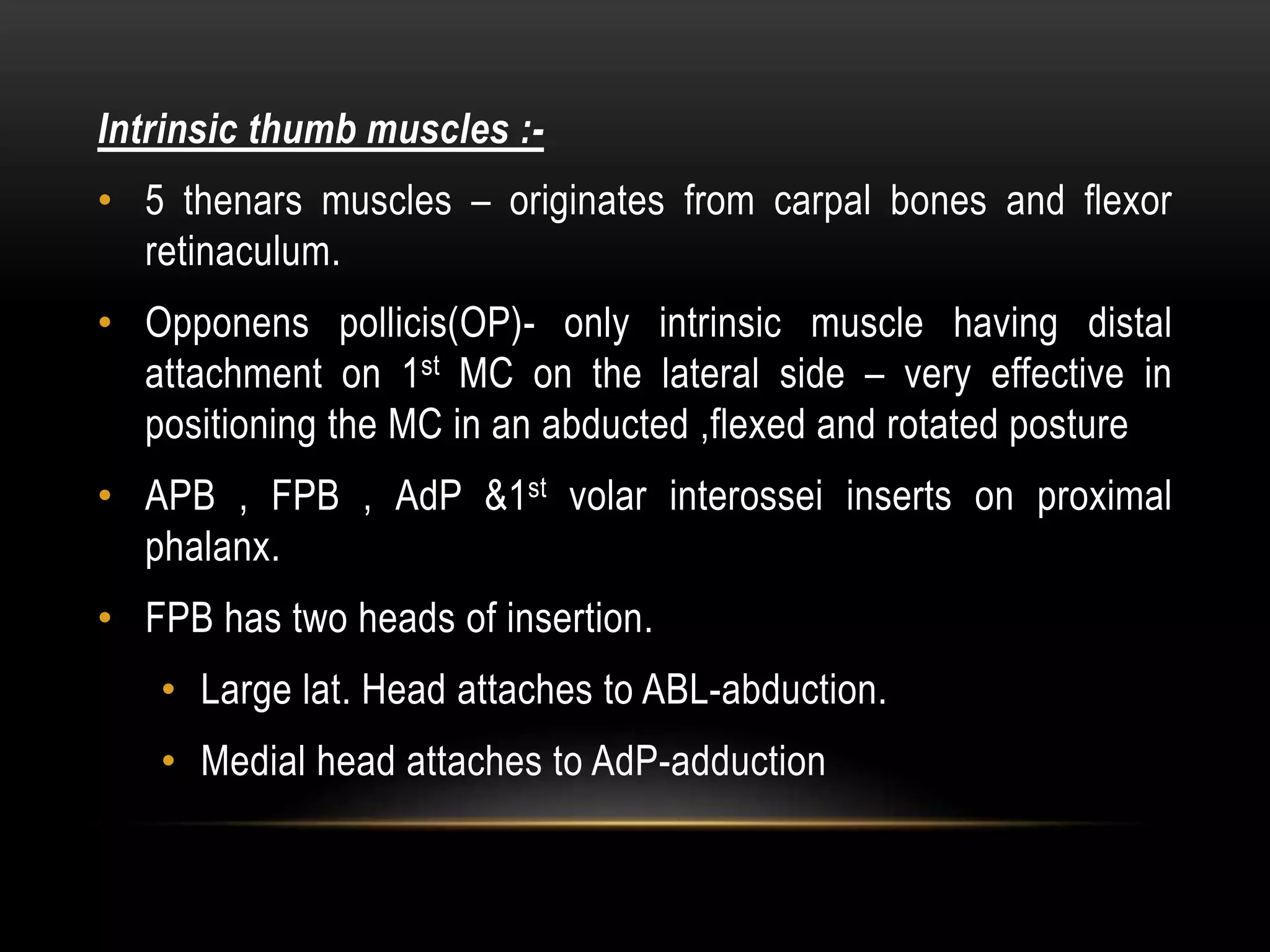 Wrist & hand complex | PPTX