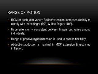 Wrist & hand complex | PPTX