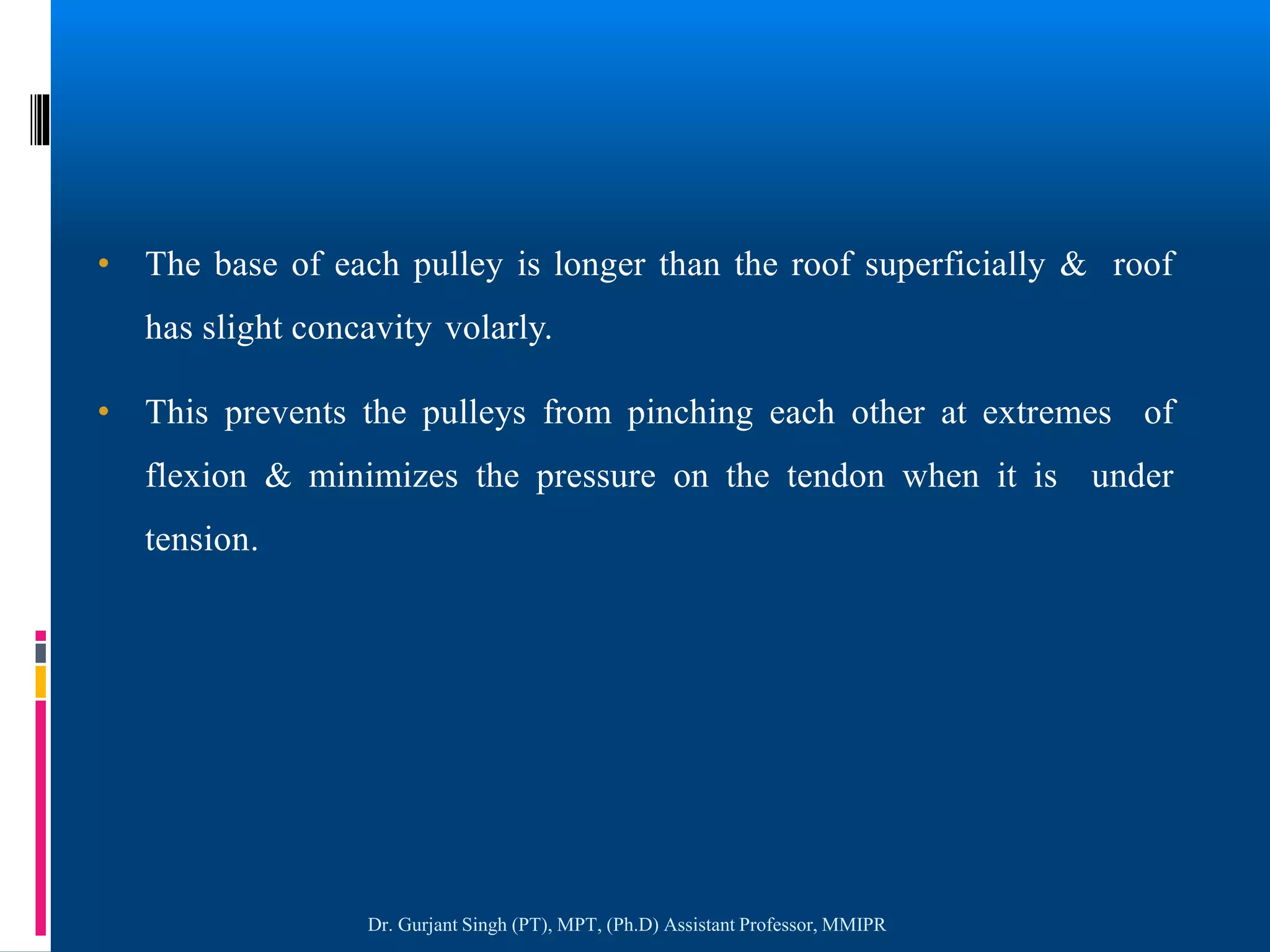 Biomechanics of Wrist and Hand Complex- Dr Gurjant Singh (PT) | PPTX