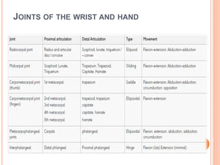 Wrist joint complex | PPTX
