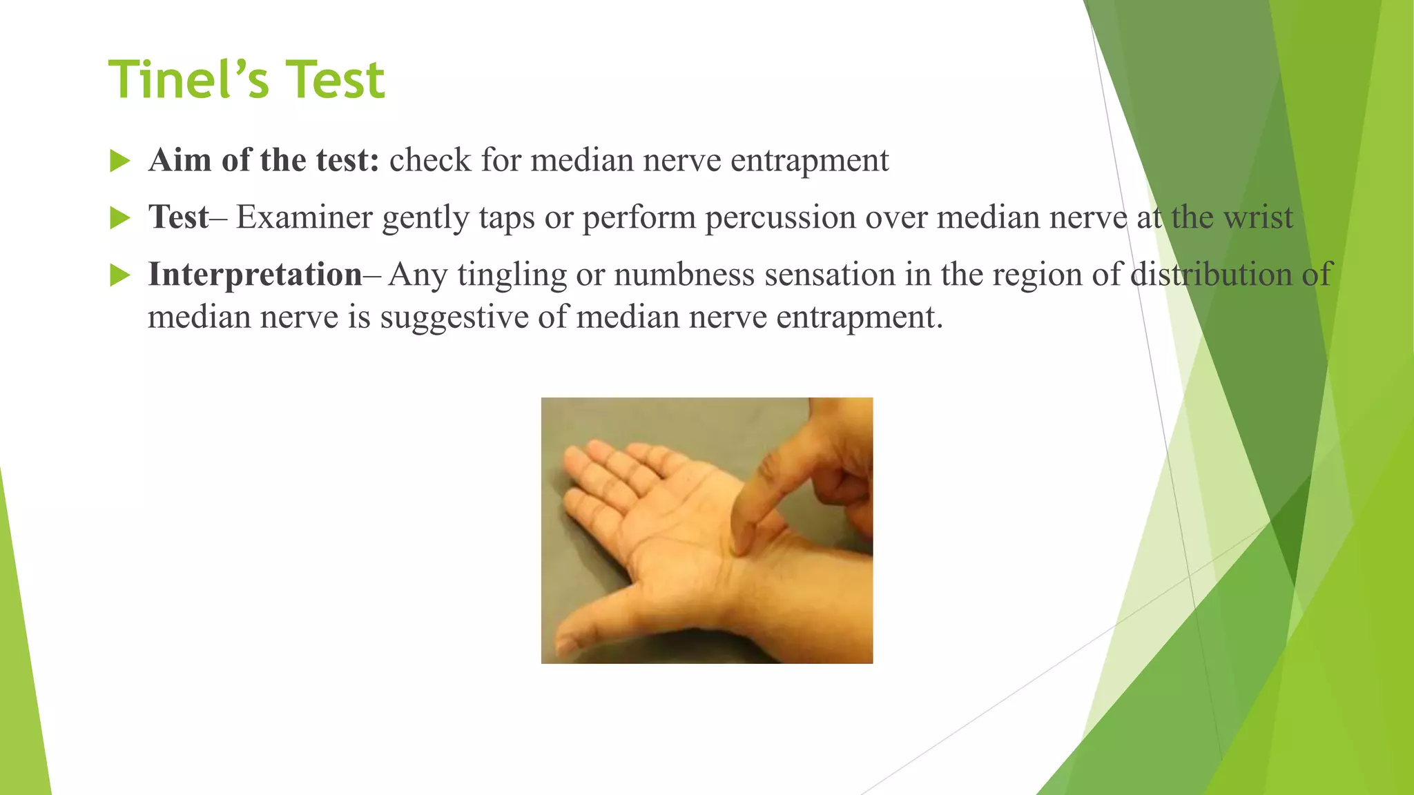 Orthopedic Test for the wrist joint | PPTX