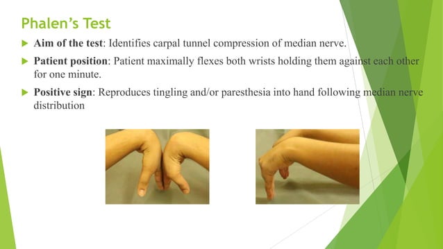 Orthopedic Test for the wrist joint | PPT