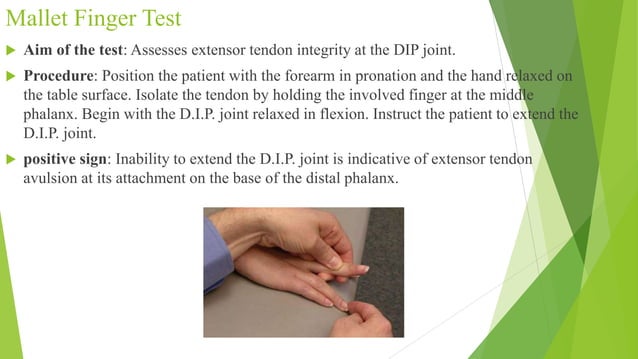 Orthopedic Test for the wrist joint | PPT | Free Download