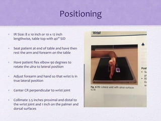 Wrist presentation | PPTX | Medical Tests | Medical Health