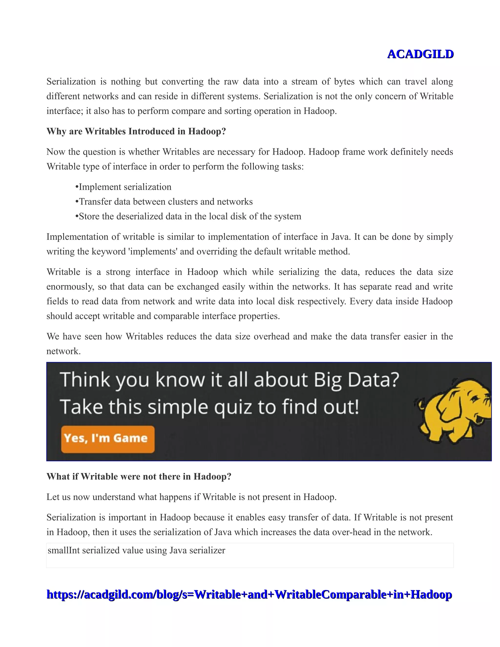 Acadgild Hadoop Lesson Odt Programming Languages Computing 4053