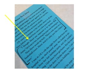 Write-Around Text on Text Instructions PowerPoint December 2013 NHS ...
