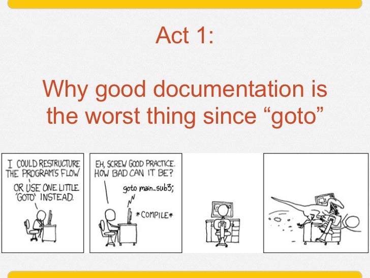 5 Tips for Writing Terrible Documentation