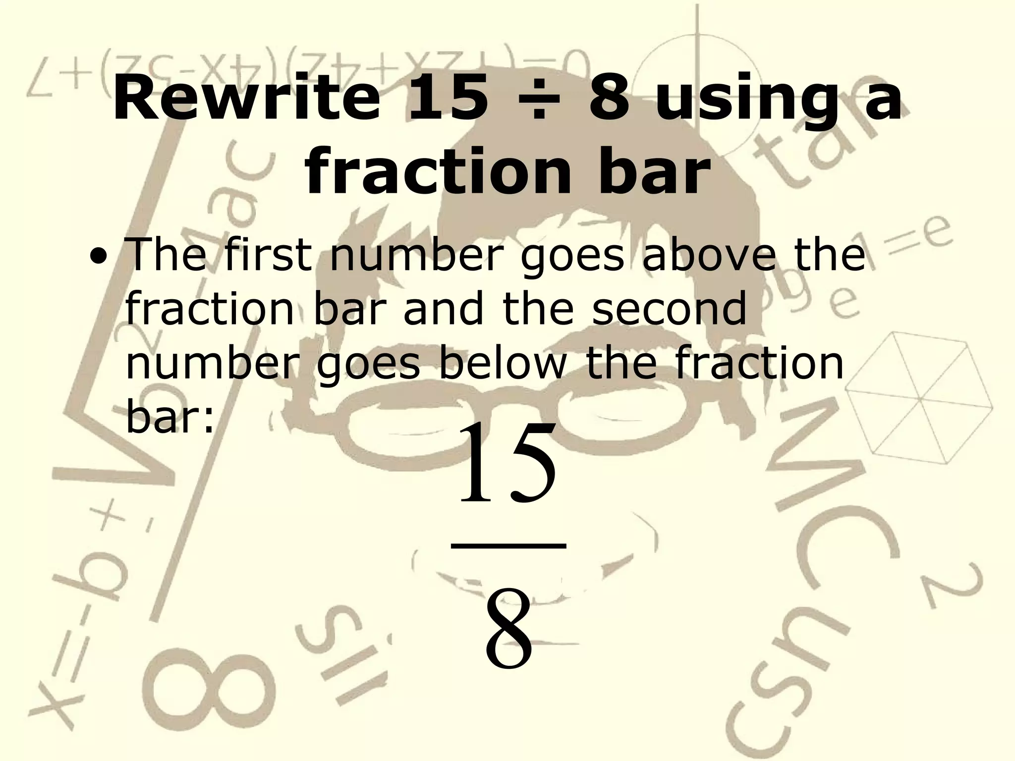 Write Fractions and Equivalent Fractions | PPT