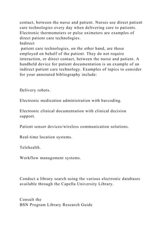 Write a 4-6 page annotated bibliography where you identify peer-.docx