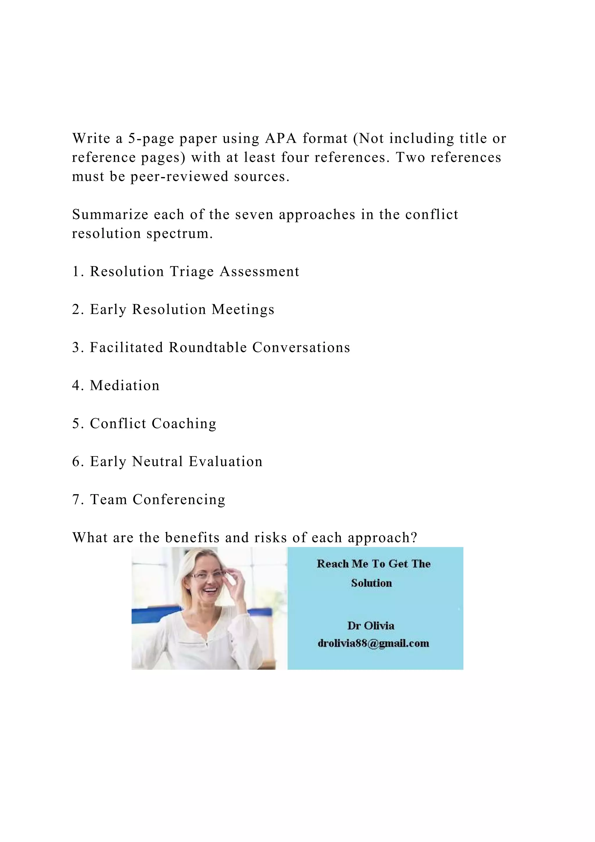 Write a 5-page paper using APA format (Not including title or re.docx