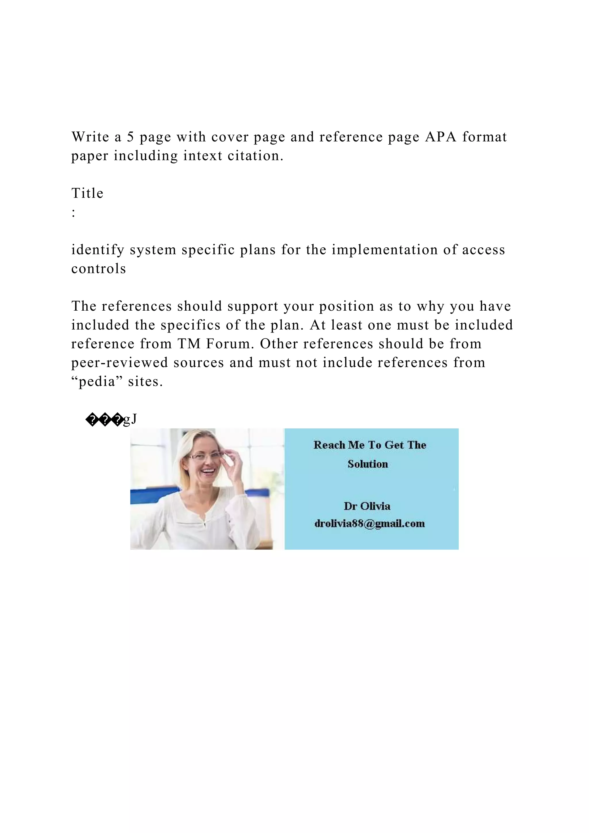 Write a 5 page with cover page and reference page APA format pap | DOCX