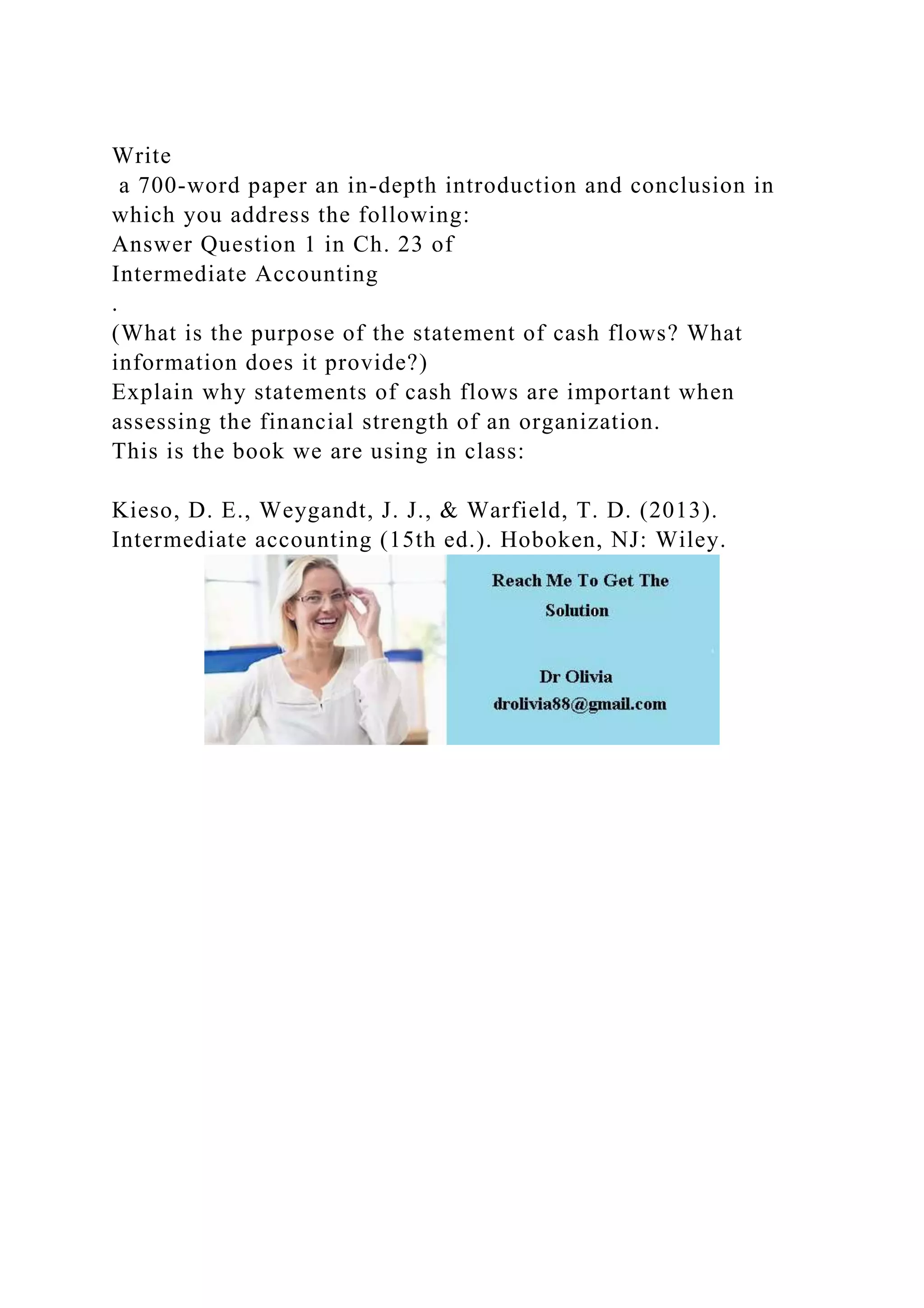 Write a 700-word paper an in-depth introduction and conclusion in .docx