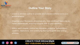 Write About Your Life Tips for Making an Autobiography | PPTX ...