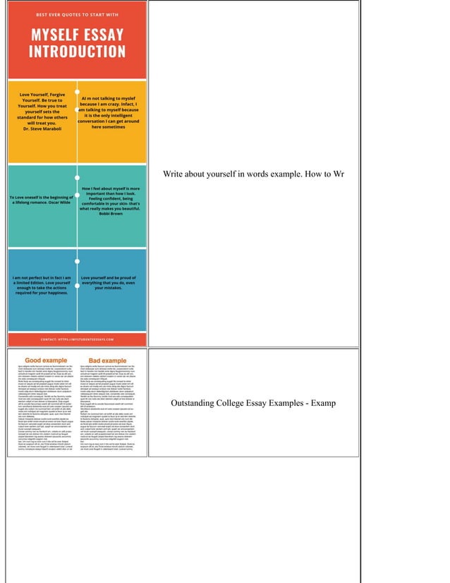 Write About Yourself Essay | PDF | Poetry | Books and Literature