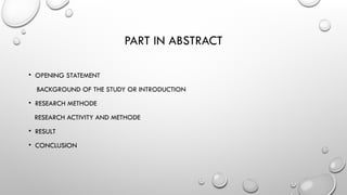 how to write abstrack in midwifery .pptx