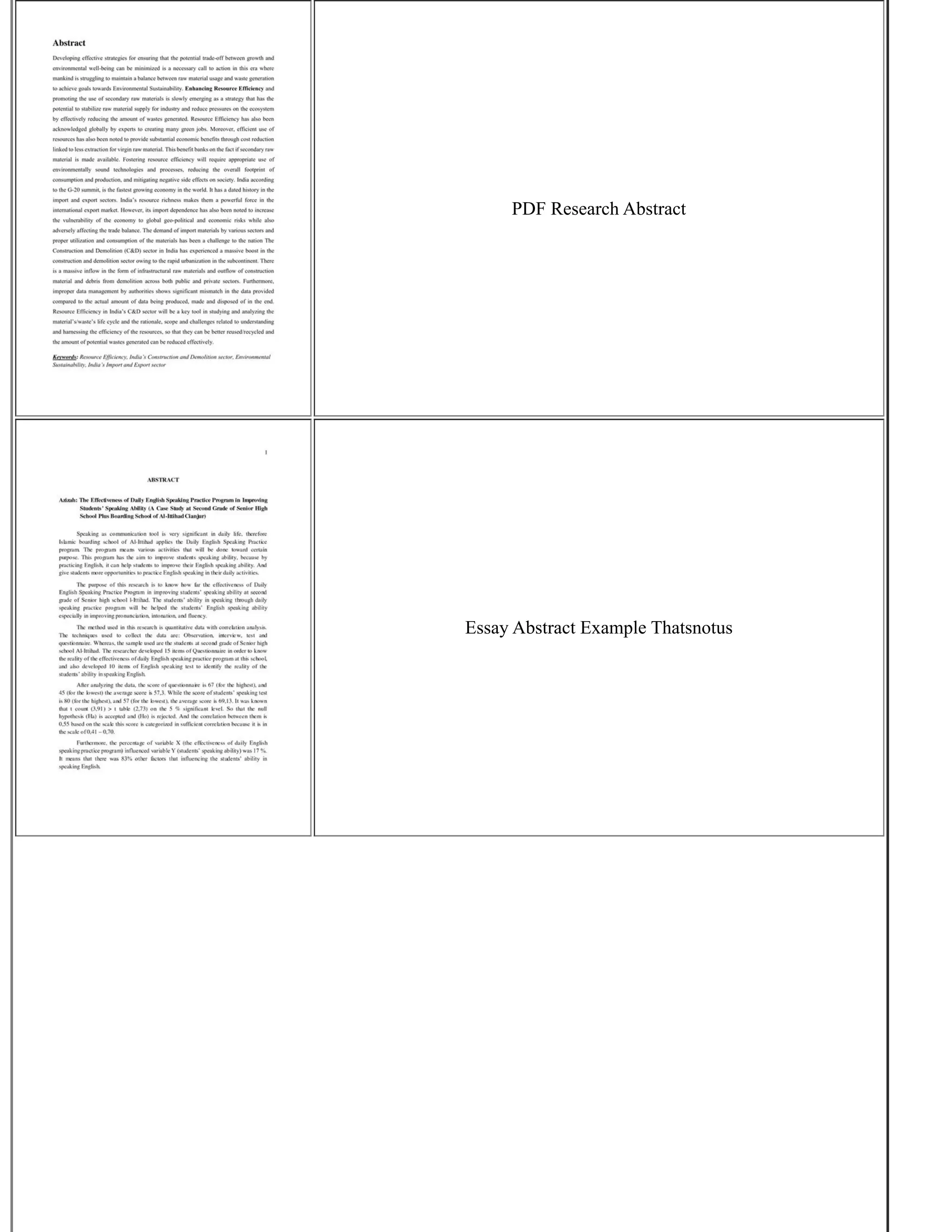 Write Abstract For Research Paper | PDF Write Abstract For Research Paper | PDF