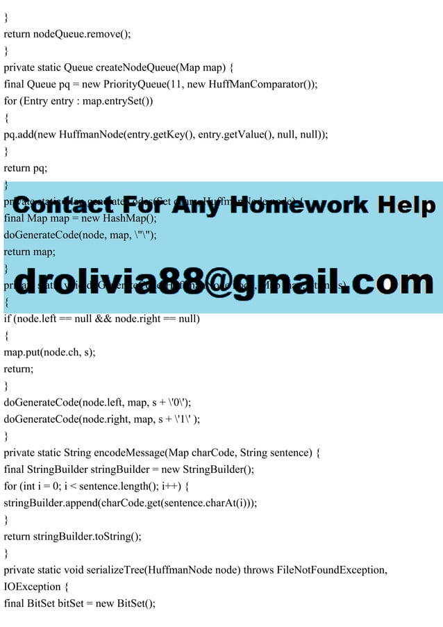 write a java program related to Huffman coding.SolutionThe Jav.pdf