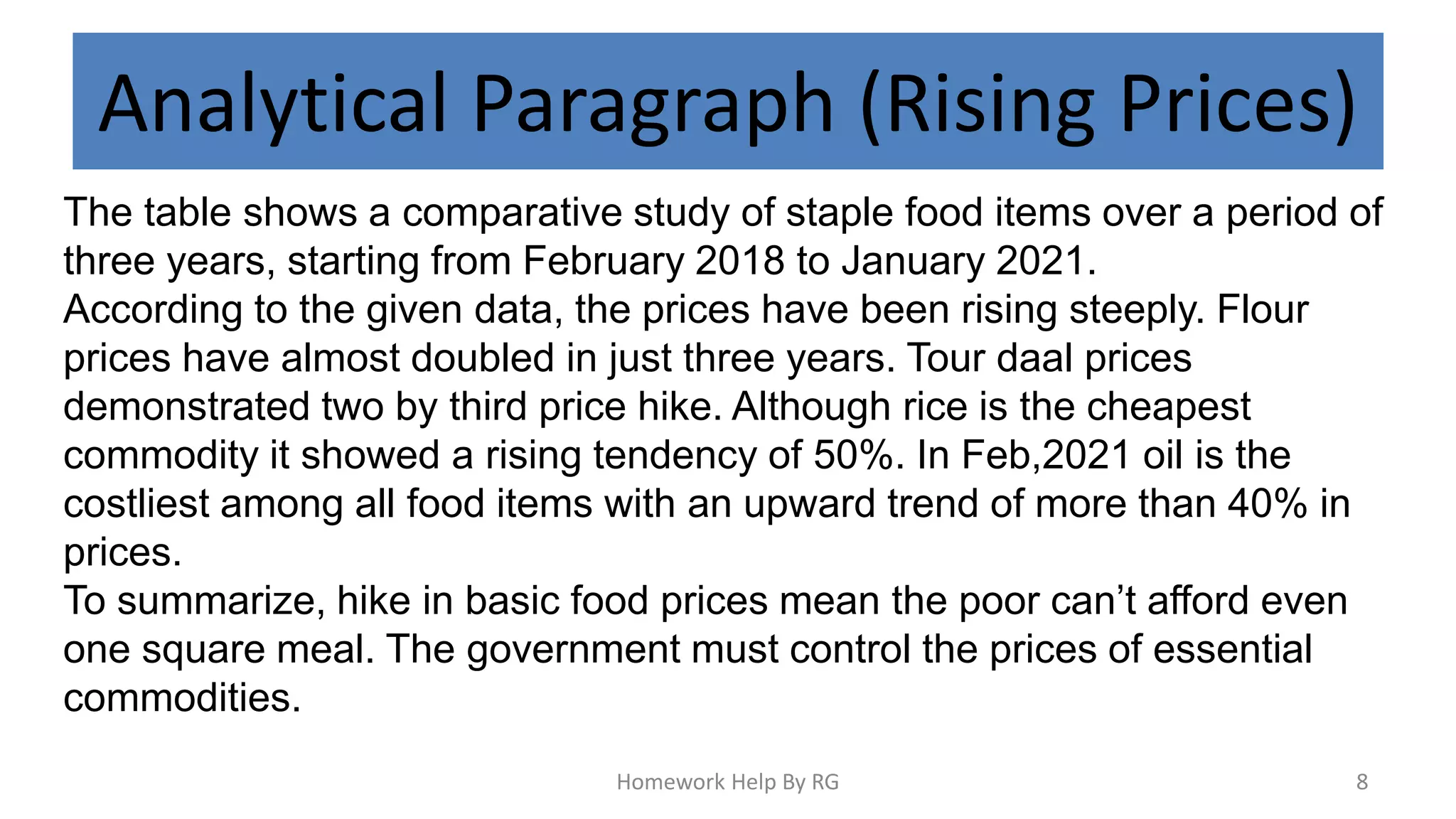 Write analytical paragraph with me | PPTX