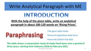 Write analytical paragraph with me | PPTX