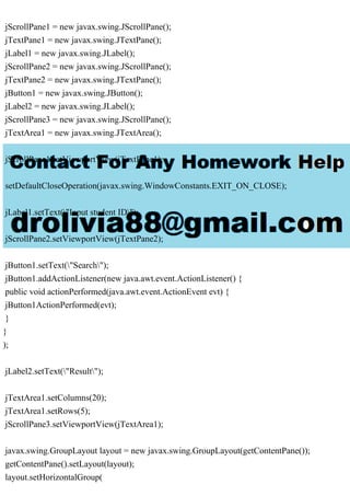 Write an application containing three parallel arrays that hold 10 e.pdf