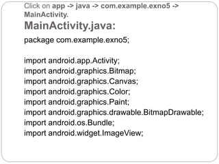 Write an application that draws basic graphical primitives.pptx