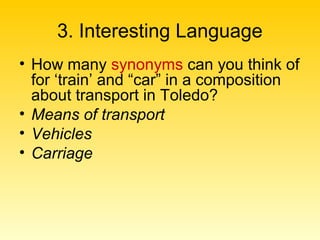 Write an article_tips | PPT