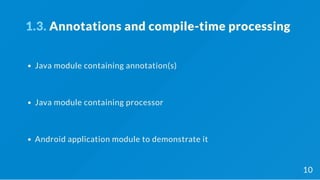 Write an Android library | PPT