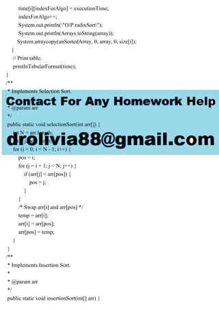 Write a program that obtains the execution time of selection sort, bu.pdf
