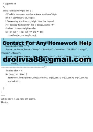 Write a program that obtains the execution time of selection sort, bu.pdf
