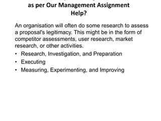 Complete Guide to Know How to Write a Project Management Assignment | PPTX