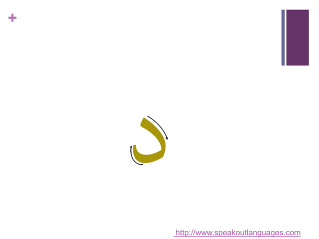 Write arabic alphabet | PPTX