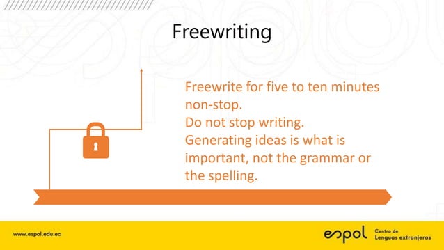 Write before you write: prewriting strategies | PPT