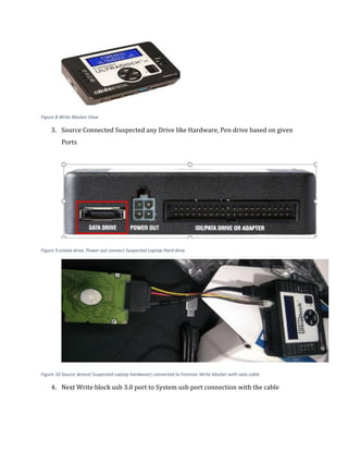 How to Use Write Blocker for Imaging Pen drive | PDF