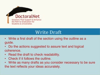 What You Can Do to Write Your Thesis/Dissertation Consistently | PPT
