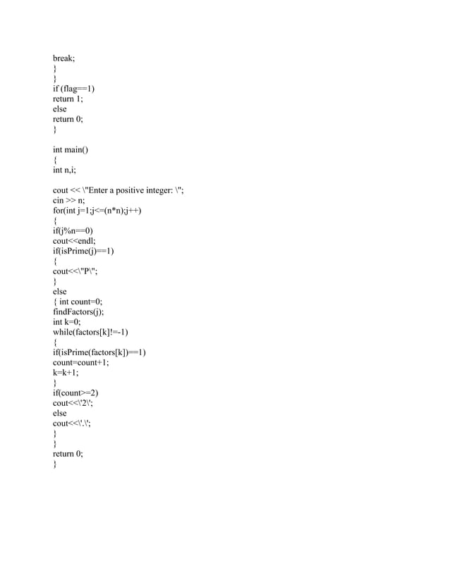 Write C Program That When Given A Value N Read From Cin Produces A Docx