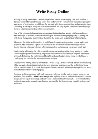 Write Essay Online.pdf