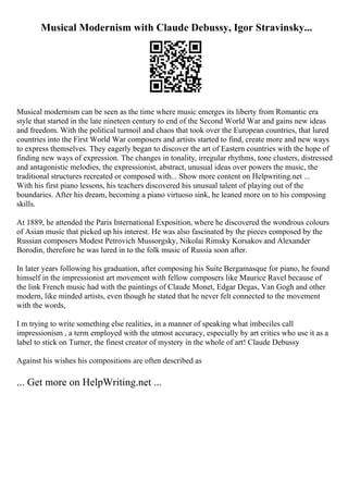 Write Good Thesis Statement Informative Essay | PDF