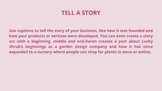 Write instagram captions that engage your audience | PDF