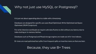 Write intensive workloads and lsm trees | PDF