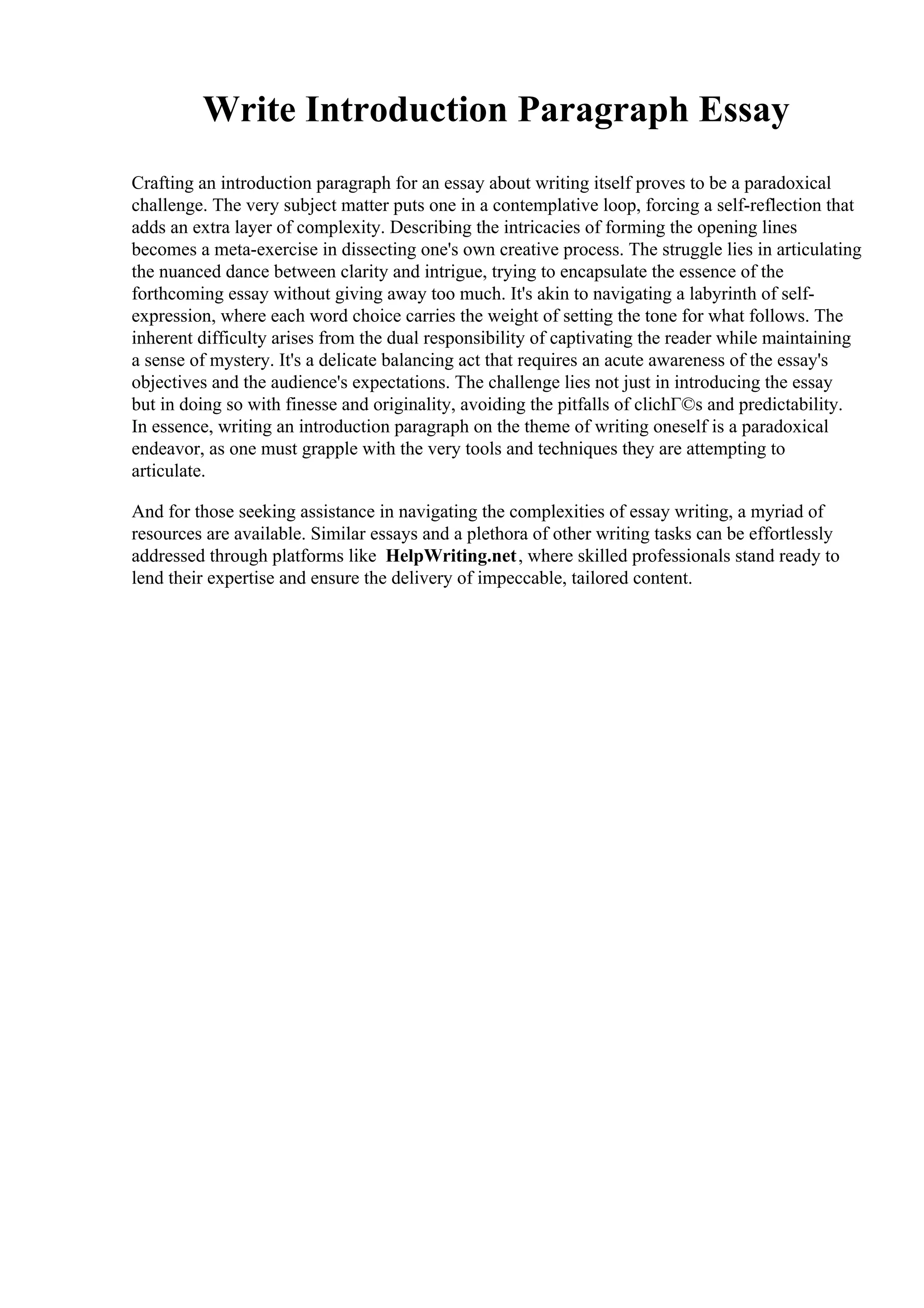 Write Introduction Paragraph Essay.pdf Write Introduction Paragraph Essay.pdf