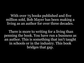 Write It Forward: From Writer to Successful Author | PPTX