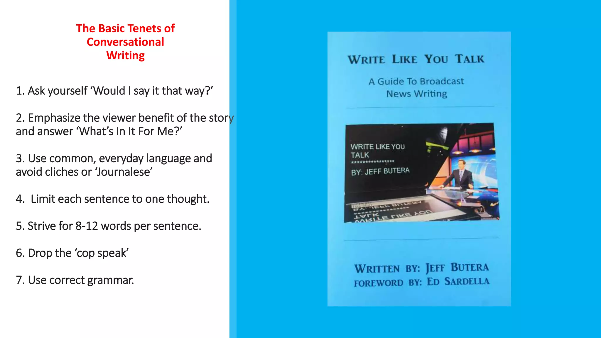 Writelikeyoutalk day2 | PPTX | Genres