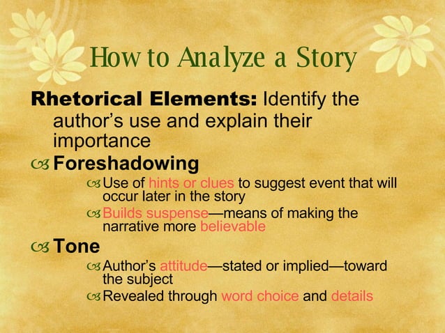Writing a Literary Analysis | PPT