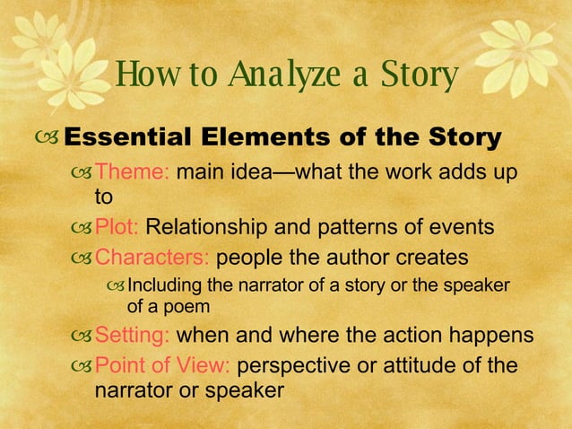 Writing a Literary Analysis | PPT