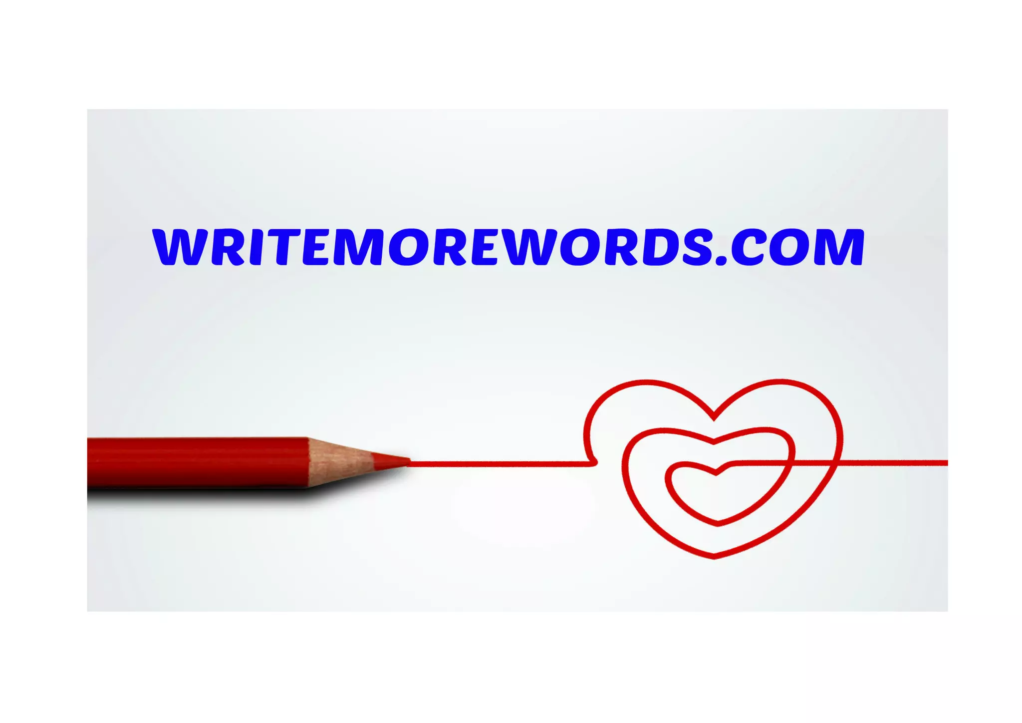 Write More Words | PPT