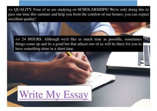 Write My Paper | PDF