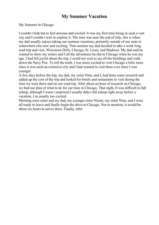 Write Narrative Essay Step Step | PDF