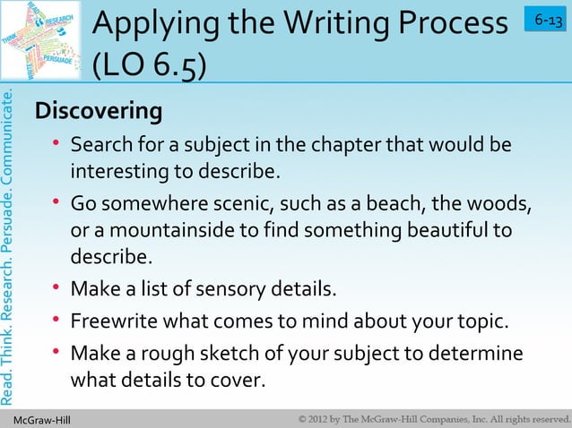 Write now power point chapter 6 | PPT