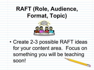 Write On! Using Writing to Improve Student Learning | PPTX